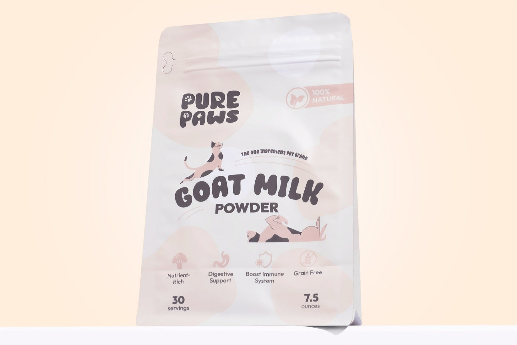 Goat Milk Powder for Dogs, Puppies, Cats and Kittens | Pure Paws